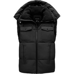 Amaci&Sons Amaci&Sons Winterweste NAMPA in Schwarz | Gr.: M
