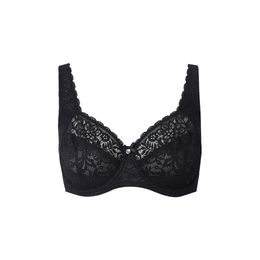 Ulla Popken Bügel-BH in schwarz | Gr.: 90G