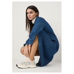 More & More More & More sportive Jeansbluse, kurz in middle blue denim | Gr.: 42