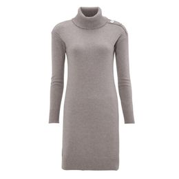 Laura Scott Strickkleid in taupe-melange | Gr.: 42
