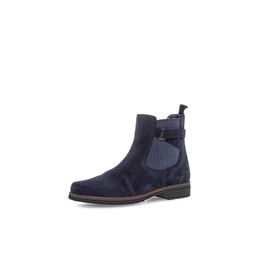 Gabor Fashion Chelsea Boots in blau | Gr.: 37