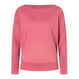 super.natural Merino Longsleeve W KULA TOP in rosa | Gr.: XL