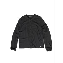 KOROSHI Bestickte Langarmbluse für Damen in SCHWARZ | Gr.: L