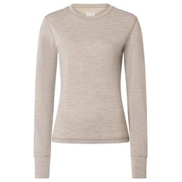 super.natural Merino Longsleeve W TUNDRA175 LS in Beige | Gr.: XXL