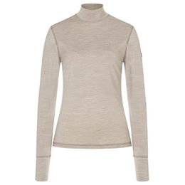 super.natural Merino Longsleeve W TUNDRA175 TURTLENECK in Beige | Gr.: XL