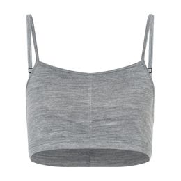 super.natural Merino Bra COSY BRA in grau | Gr.: XL