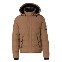 KOROSHI Steppjacke in braun | Gr.: S