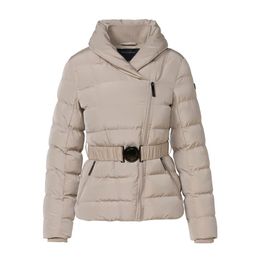 KOROSHI Damen Steppjacke in beige | Gr.: M