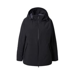 Ulla Popken Funktionsjacke in schwarz | Gr.: 42-44