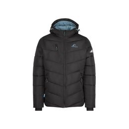 Westfjord Winterjacke Kirkjufell in black/steel blue | Gr.: XXXL