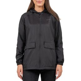 Reichstadt Damen Relaxed Fit Allwetter Windbreaker in Black | Gr.: XXL