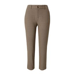 s.Oliver Hose Damen Gr&ouml;&szlig;e 38 beige / dunkelbeige / schwarz / wei&szlig;
