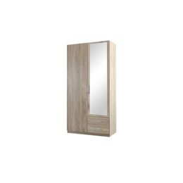 Kleiderschrank Osaka - holzfarben - 91 cm - 199 cm - cm 58,0 - Sconto