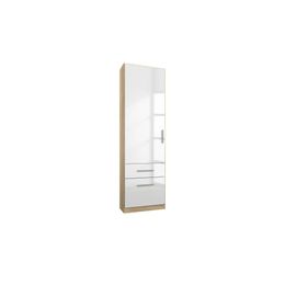 Kleiderschrank Celle - weiß - 47 cm - 197 cm - cm 54,0 - Sconto