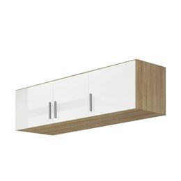 Kleiderschrank-Aufsatz Celle - wei&szlig; - 136 cm - 39 cm - cm 54,0 - Sconto