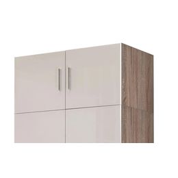 Kleiderschrank-Aufsatz Malta - wei&szlig; - 80 cm - 40 cm - cm 54,0 - Sconto