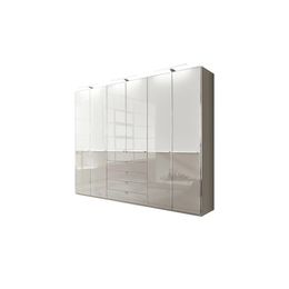 Kleiderschrank Shanghai 2 - weiß - 300 cm - 236 cm - cm 58,0 - Sconto