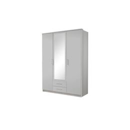 Kleiderschrank Osaka - weiß - 135 cm - 199 cm - cm 58,0 - Sconto