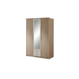 Kleiderschrank Polo - holzfarben - 135 cm - 199 cm - cm 58,0 - Sconto