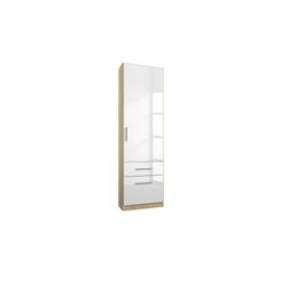Kleiderschrank Celle - weiß - 47 cm - 197 cm - cm 54,0 - Sconto