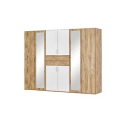 Dreht&uuml;renschrank Diver - holzfarben - 270 cm - 208 cm - cm 58,0 - Sconto