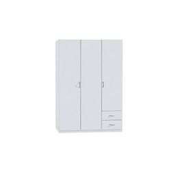 Kleiderschrank Case - weiß - 136 cm - 197 cm - cm 54,0 - Sconto