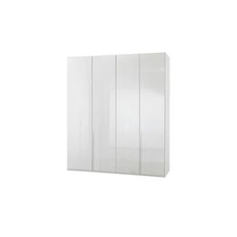 Kleiderschrank New York - weiß - 180 cm - 236 cm - cm 58,0 - Sconto