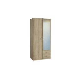 Kleiderschrank Case - holzfarben - 91 cm - 197 cm - cm 54,0 - Sconto