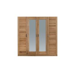 Kleiderschrank Pia - holzfarben - 202 cm - 205 cm - cm 60,0 - Sconto