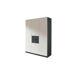 Kleiderschrank Landsberg - weiß - 136 cm - 197 cm - cm 54,0 - Sconto