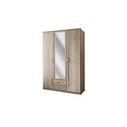 Kleiderschrank Duo - holzfarben - 135 cm - 199 cm - cm 58,0 - Sconto