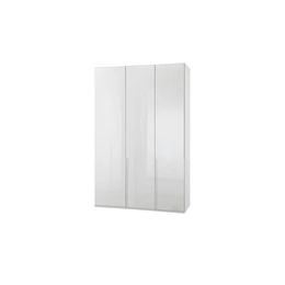 Kleiderschrank New York - weiß - 135 cm - 236 cm - cm 58,0 - Sconto