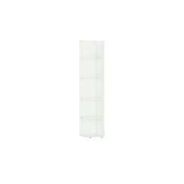Abschlussregal Multischrank-System - weiß - 30 cm - 185 cm - cm 38,0 - Sconto