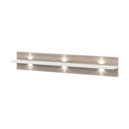 Wandboard Toulon - holzfarben - 200 cm - 32 cm - cm 20,0 - Sconto
