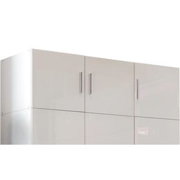 Kleiderschrank-Aufsatz Malta - wei&szlig; - 120 cm - 40 cm - cm 54,0 - Sconto
