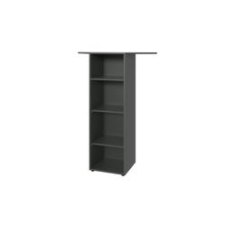 Eckregal Multischrank-System - grau - 66 cm - 126 cm - cm 66,0 - Sconto