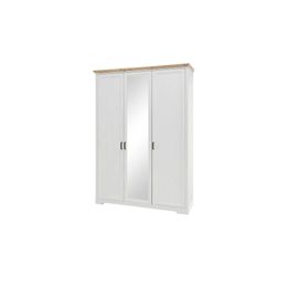Kleiderschrank Jasmin II - weiß - 160 cm - 220 cm - cm 64,0 - Sconto