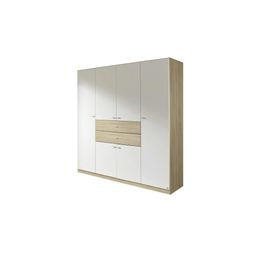 Kleiderschrank Landsberg - wei&szlig; - 181 cm - 197 cm - cm 54,0 - Sconto