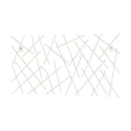 Wandgarderobe Pelado - weiß - Metall - 60 cm - 30 cm - cm 5,0 - Sconto