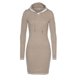 Kangaroos Strickkleid in beige-meliert | Gr.: 38