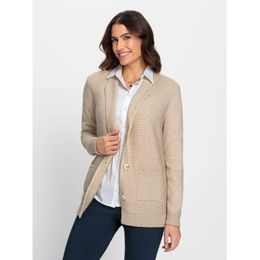 WITT WEIDEN Strickjacke in elfenbein-meliert | Gr.: 40