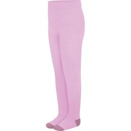 Normani Outdoor Sports Kinder Merino Strumpfhose Luzern in Rosa | Gr.: 122/128