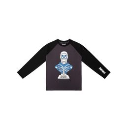 Fortnite Jungen Langarmshirt Pullover in schwarz | Gr.: 140