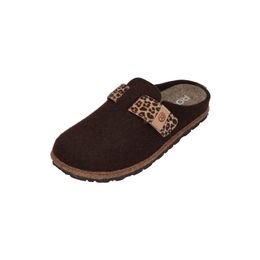 Rohde Hausschuhe D.MERAN 6812 in braun | Gr.: 38
