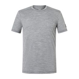 super.natural Merino T-Shirt M ESSENTIAL SS in grau | Gr.: S