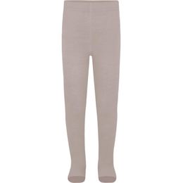 Normani Outdoor Sports Kinder Merino Strumpfhose mit Noppen Muri in Beige | Gr.: 98/104