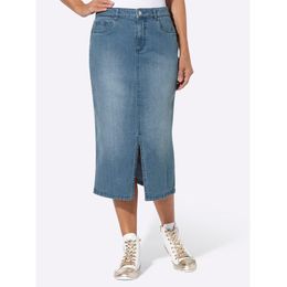 WITT WEIDEN Jeans-Rock in blue-bleached | Gr.: 42