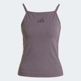 adidas Sportswear Sporttop Damen Größe XXXS/XXS dunkelgrau / schwarz