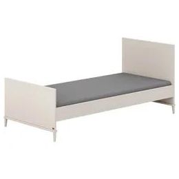 Kinderbett YUNY BY PAIDI "SISTER LOU 90x200cm Jugendliege in Beige", beige (cashmere, beige), B:96,1cm H:90,7cm L:207,2cm, Betten, zeitloses und langlebiges Einzelbett, geprüfte Qualität