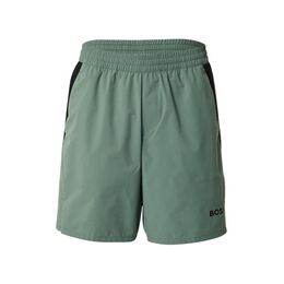 BOSS Sportshorts 'S_T-Match' Herren Gr&ouml;&szlig;e XXL dunkelgr&uuml;n / schwarz
